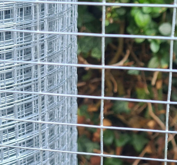 GALVANISED WELDED WIRE MESH 36in 1/2in x 1in 19G 6m – Lynx Outdoor Products