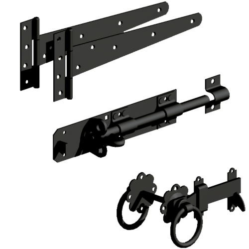 (Gate Pack B) 18" Gate Pack Prepacked with Fittings – Lynx Outdoor Products